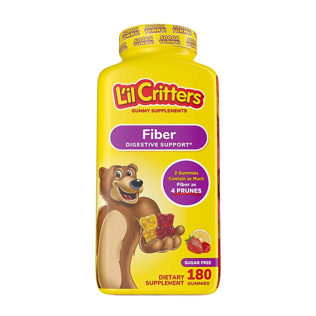 L'il Critters Fiber Gummy Bears, 180 Ct. - BJ's Wholesale Club