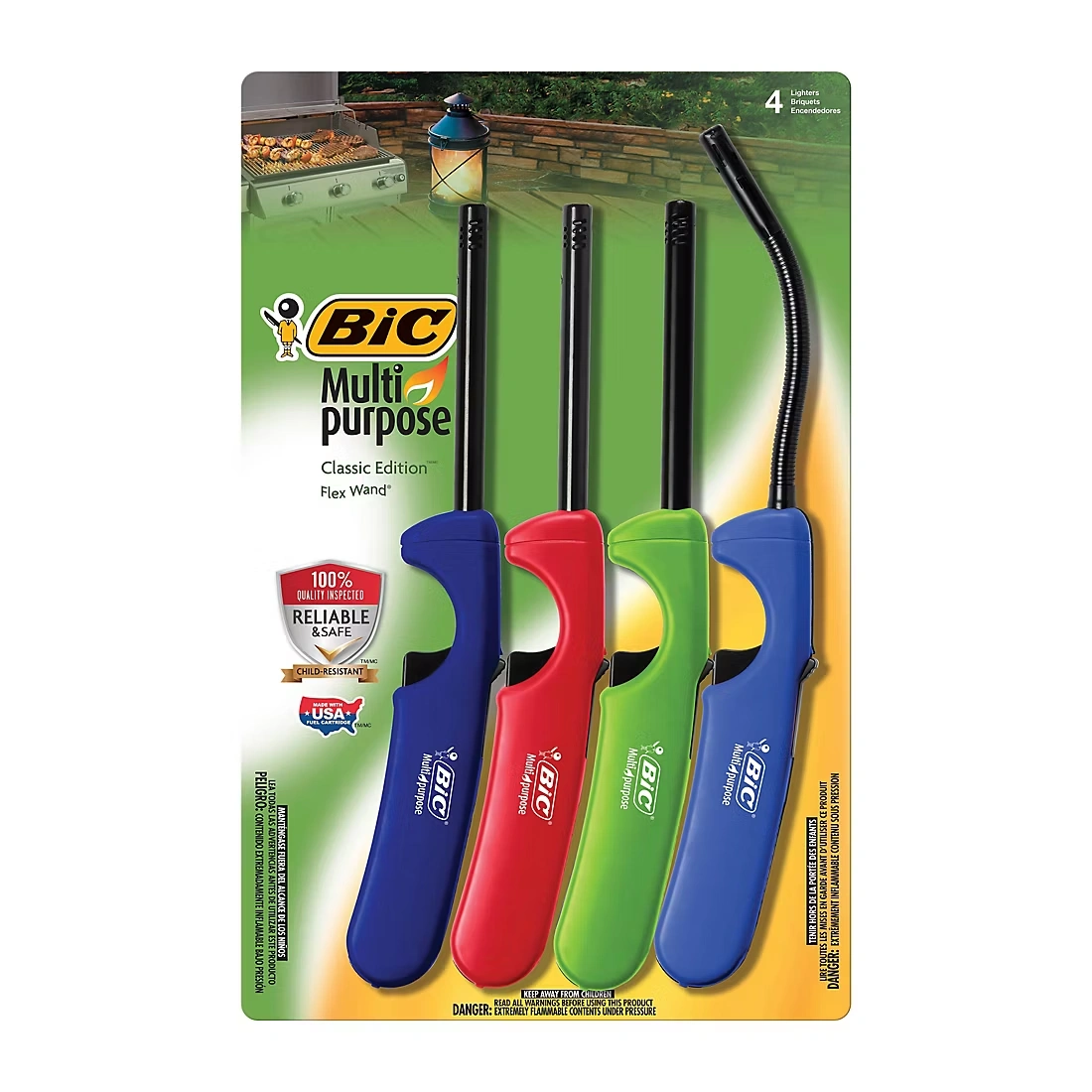 BIC Multi-Purpose Classic Edition & Flex Wand Lighter Set, 4 Ct. - BJ's ...